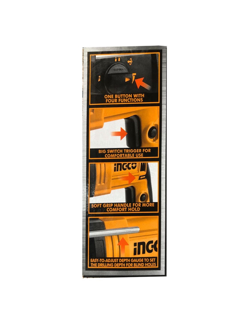 Martello demolitore Trapano Tassellatore 950 W Sds Plus in valigetta ...