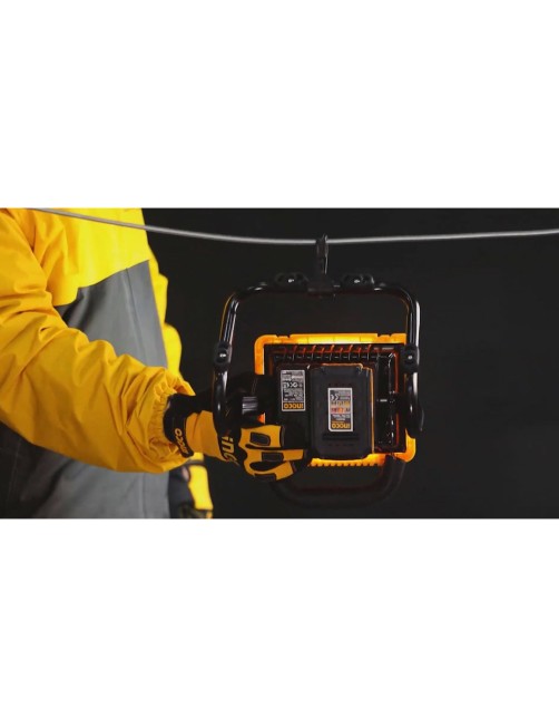 Faretto led da lavoro a batteria 20 V portatile Appendibile cantiere ...