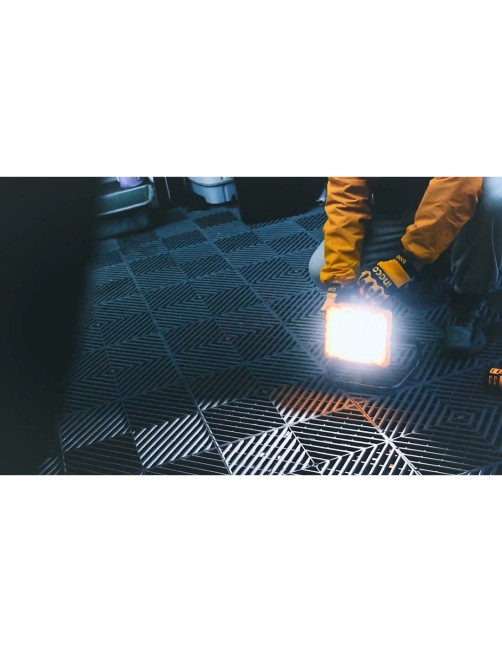 Faretto led da lavoro a batteria 20 V portatile Appendibile cantiere ...